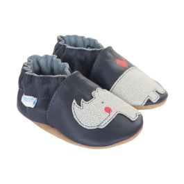 Buy Infant's Robeez Friends Wrap Around Soft Soles Navy | Michelson's ...