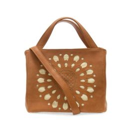 Buy Joy Susan Flora Laser Cut Crossbody Tote Hazelnut | Michelson's ...