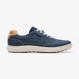 Buy Men's Clarks Mapstone Trail Navy Nubuck | Michelson's Shoes ...