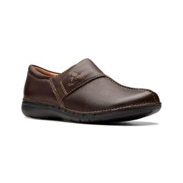 Buy Women's Clarks Un Loop Ave Dark Brown Leather | Michelson's Shoes ...