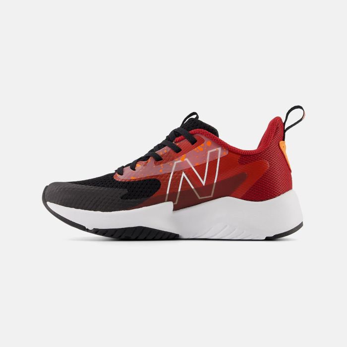 new balance black red kids